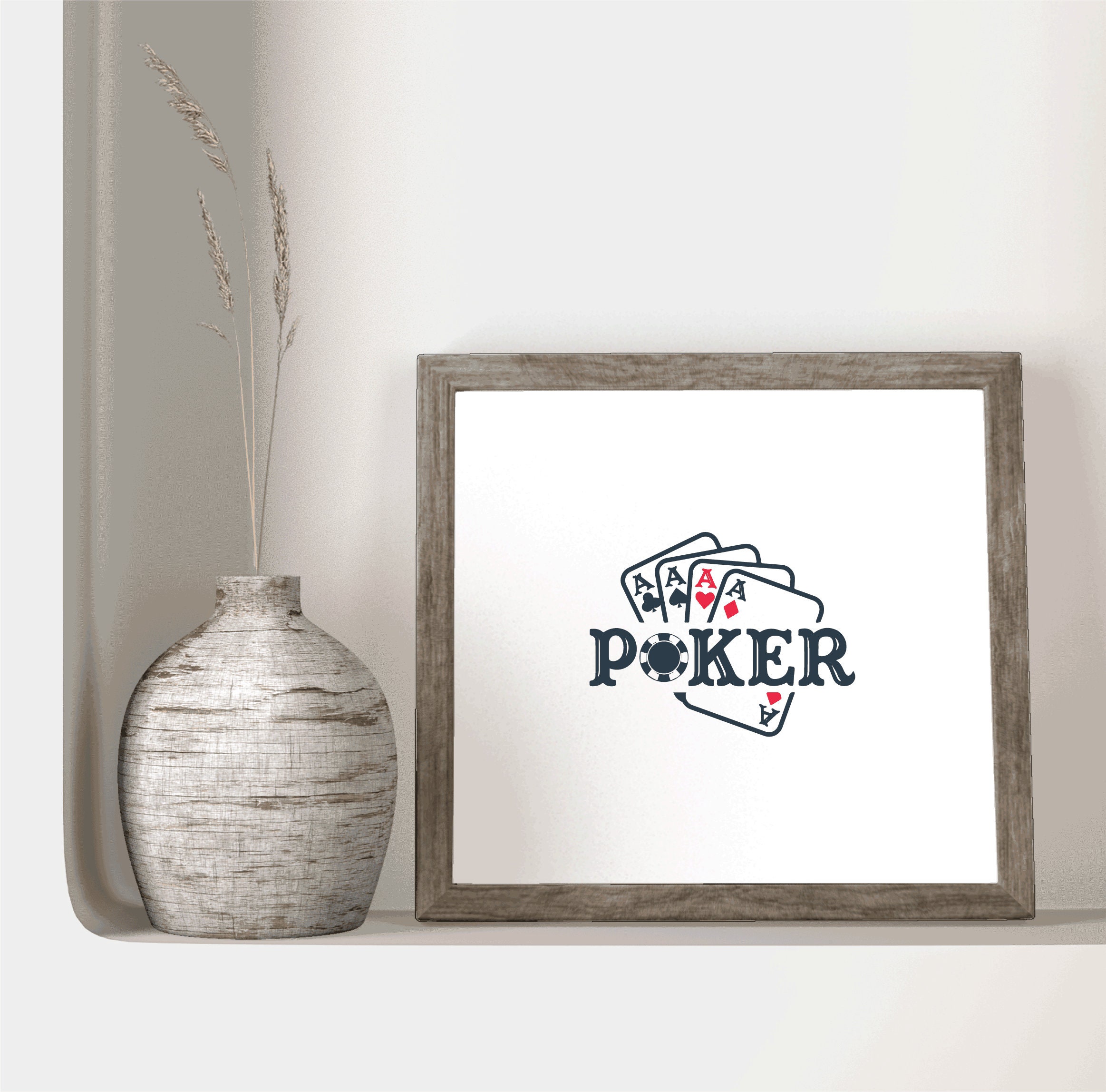 Poker Design Svg, Card Game Svg, Poker Logo Png, Card Game Png, Cricut ...