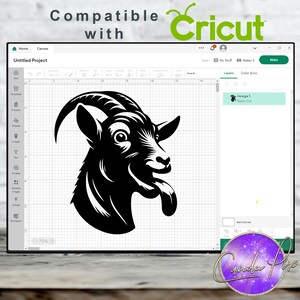 Comical Goat Svg, Billy Goat Svg, Comical Goat Png, Billy Goat Png ...