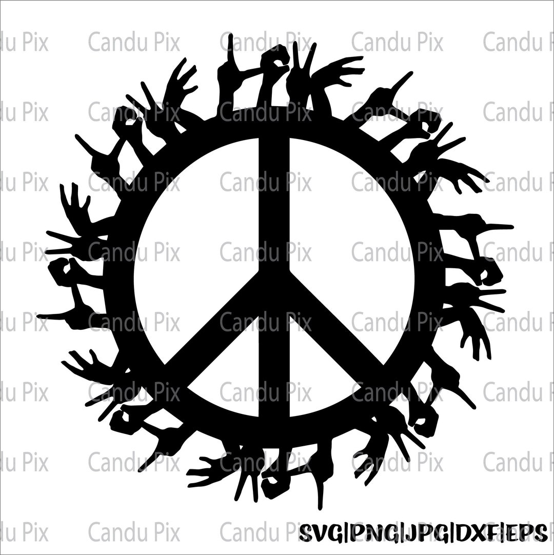 Peace Sign Svg, Peace Sign Svg, Peace Sign Png, Peace Sign Png, Cricut ...
