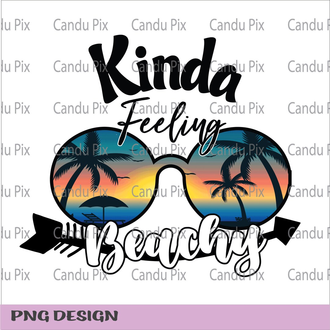 Feeling Beach Png, Girls Beach Png - Etsy