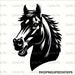 Thoroughbred Horse Svg, Thoroughbred Horse Png 1 Layer Cut File Cowboy ...