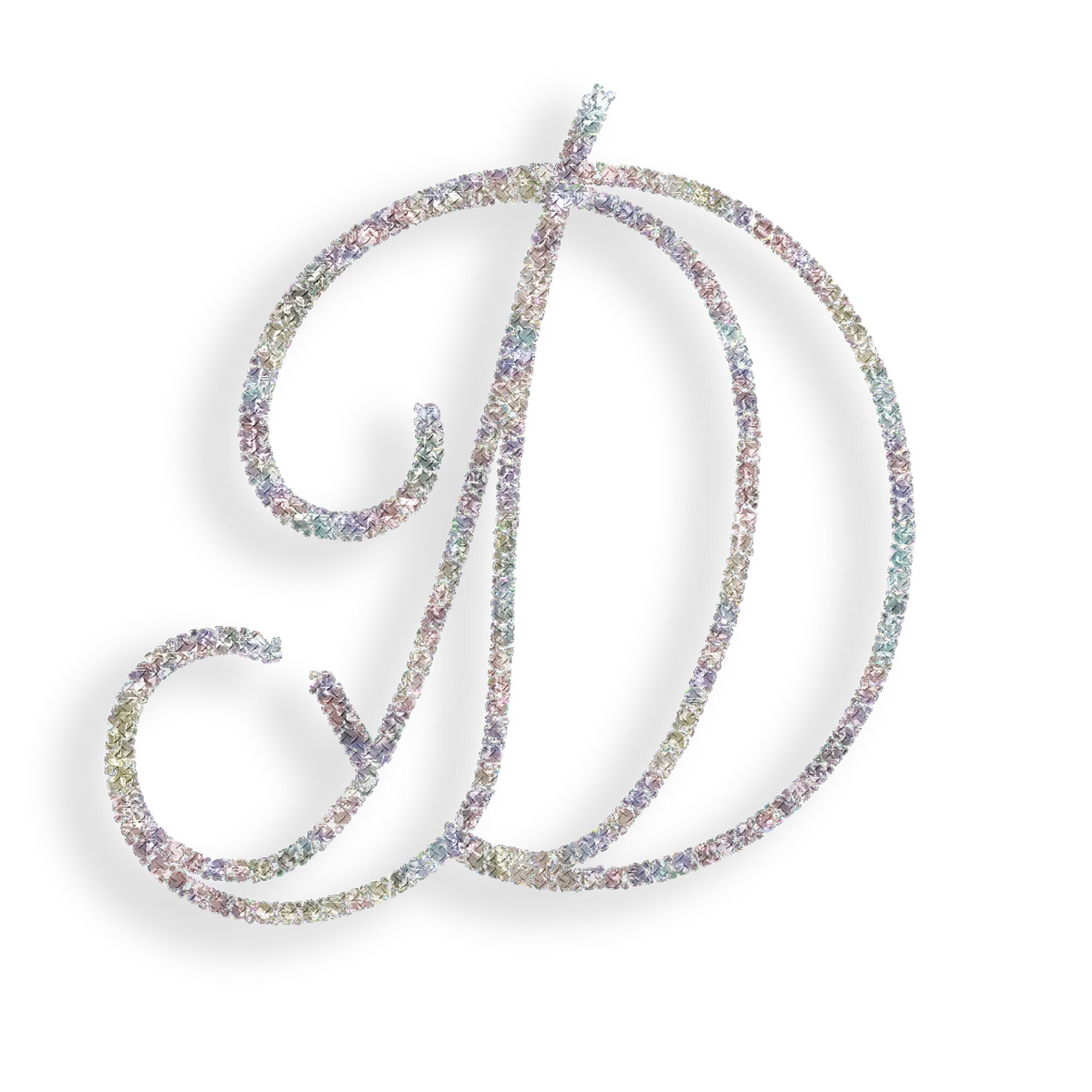 Diamond Glam Letters Alphabet Clipart, Font Clipart, Diamond Letters ...