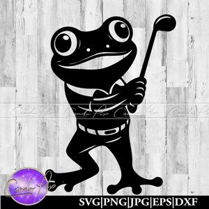 Frog Golf Svg, Shirt Design Svg, Frog Golf Png, Shirt Design Png ...