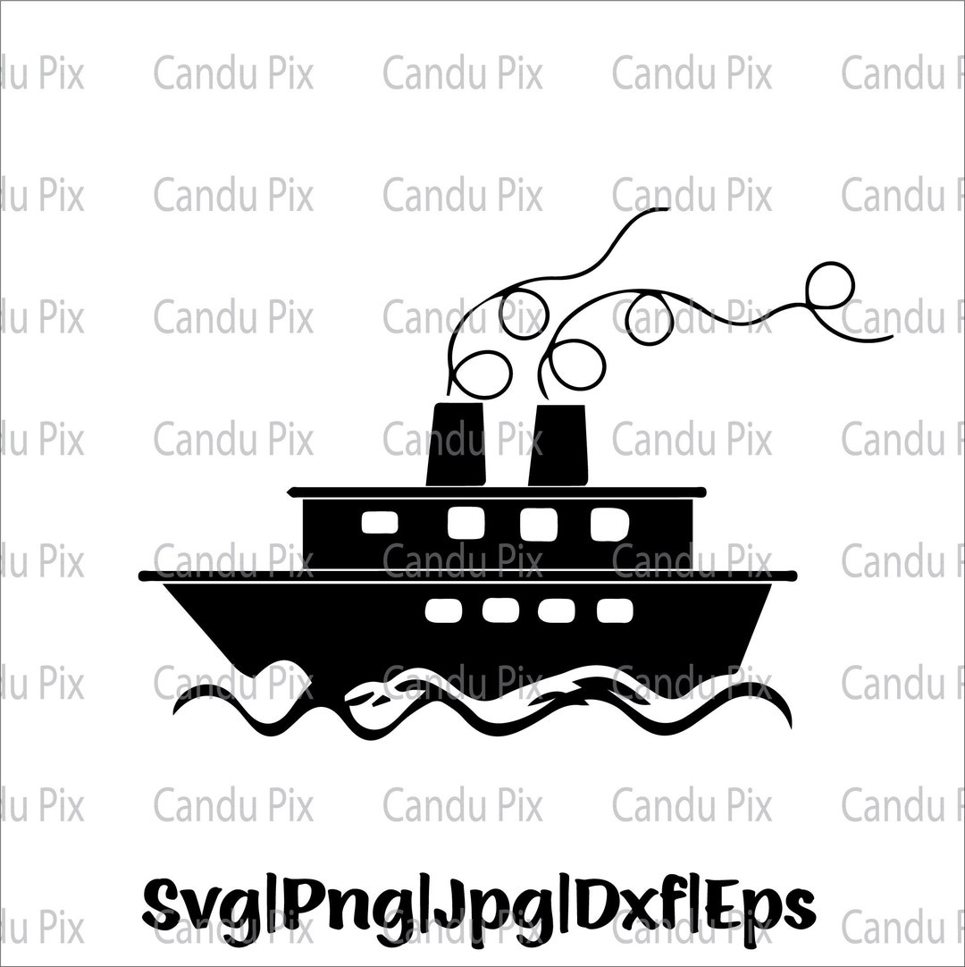 Ship Svg Boat Svg Ship Png Boat Png Cricut Ship Cut File - Etsy