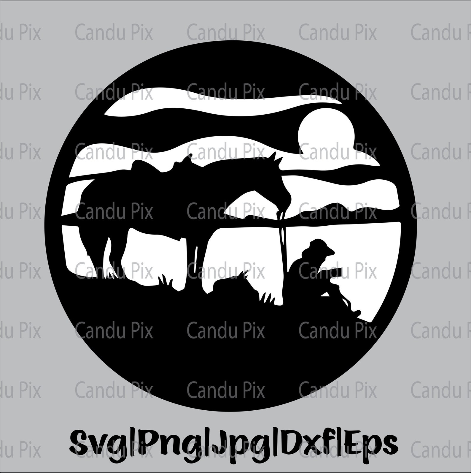 Cowboy Horse Svg Png Eps Jpg Dxf Horse Cowboy Svg Cute - Etsy