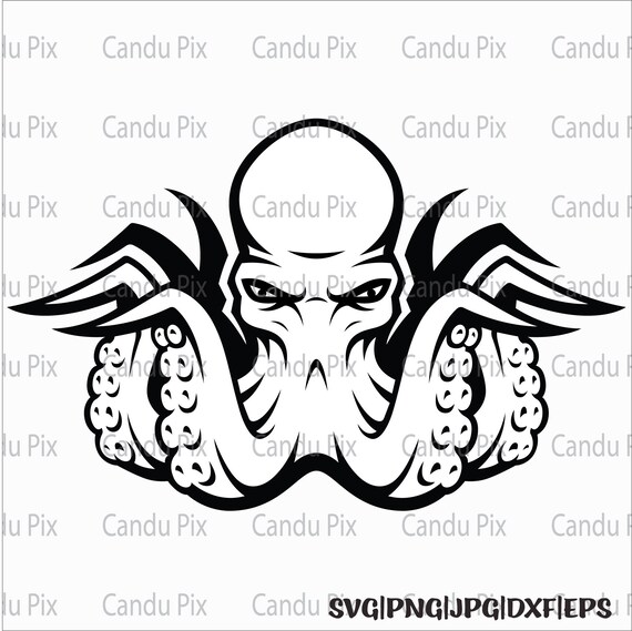 Octopus Svg Sea Creature Svg Octopus Png Sea Creature Png | Etsy
