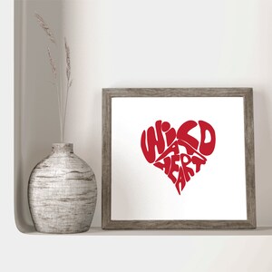 Wild at Heart Svg, Heart Svg, Wild at Heart Png, Heart Png, Cricut ...