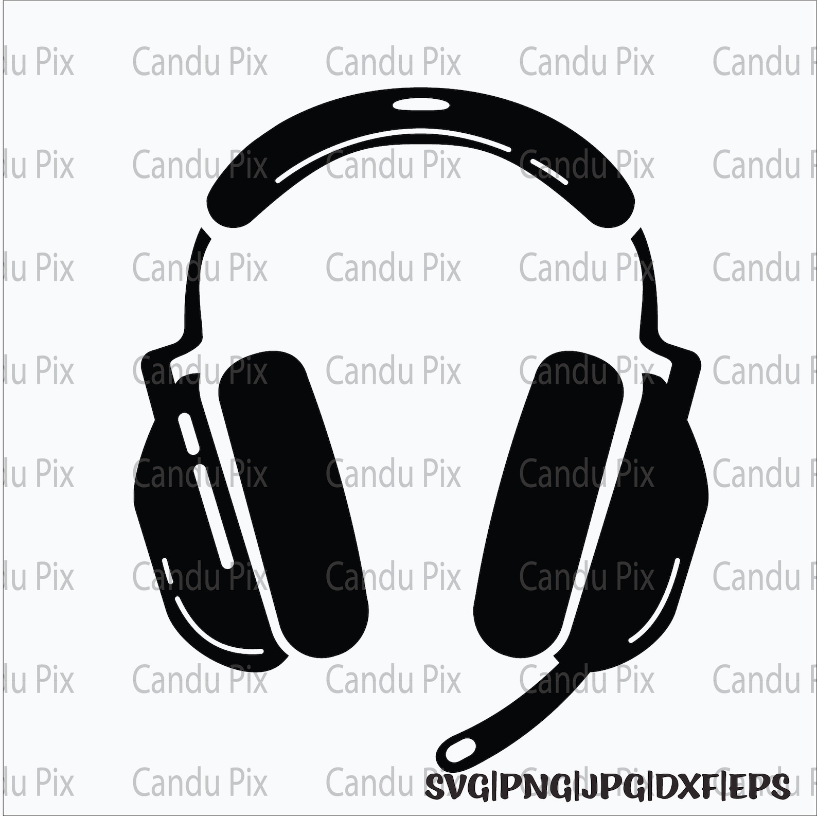 Gamer Headset Svg, Headphone Svg, Gamer Headset Png, Headset Png, Png ...