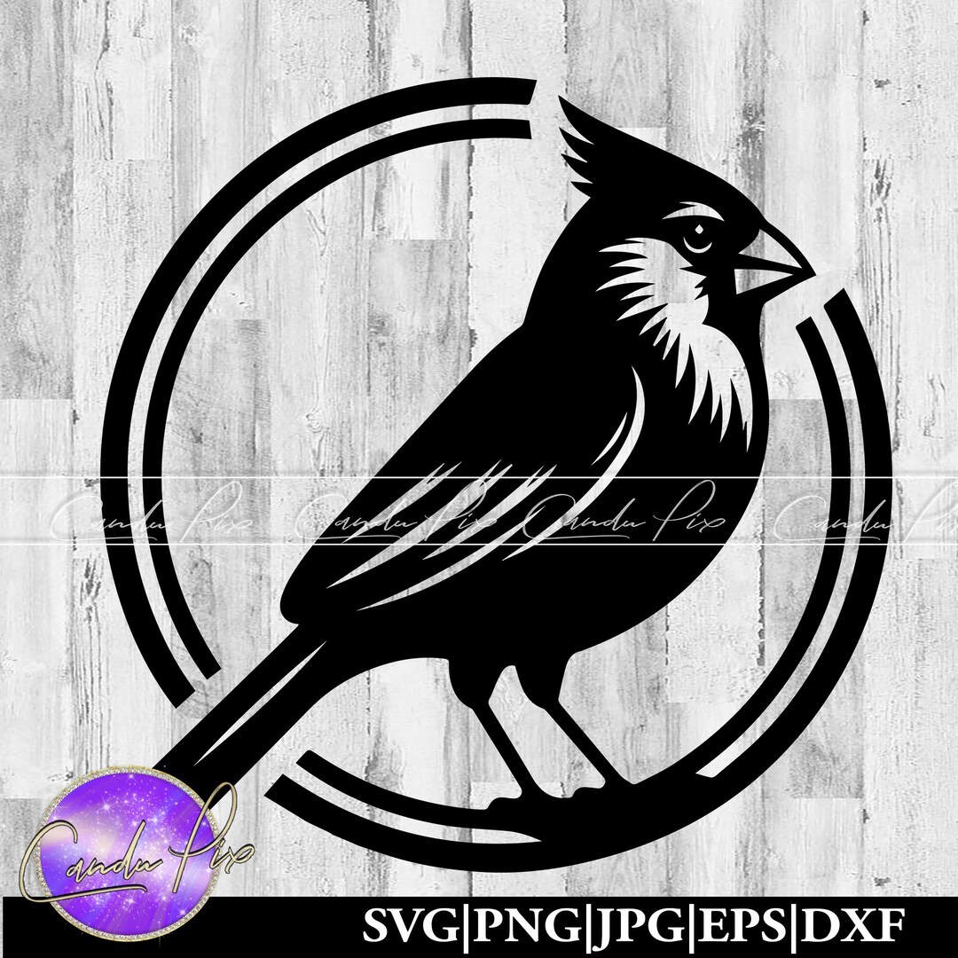 Cardinal Svg, Bird Svg, Cardinal Png, Bird Png, Cardinal Dxf, Bird Dxf ...