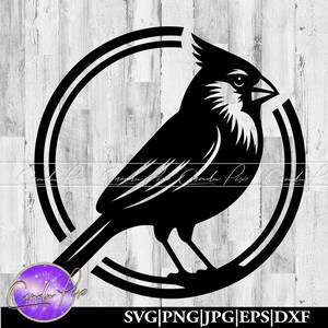 Cardinal Svg, Bird Svg, Cardinal Png, Bird Png, Cardinal Dxf, Bird Dxf ...