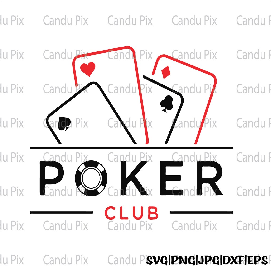 Poker Club Svg Card Game Svg Poker Png Card Game Png | Etsy
