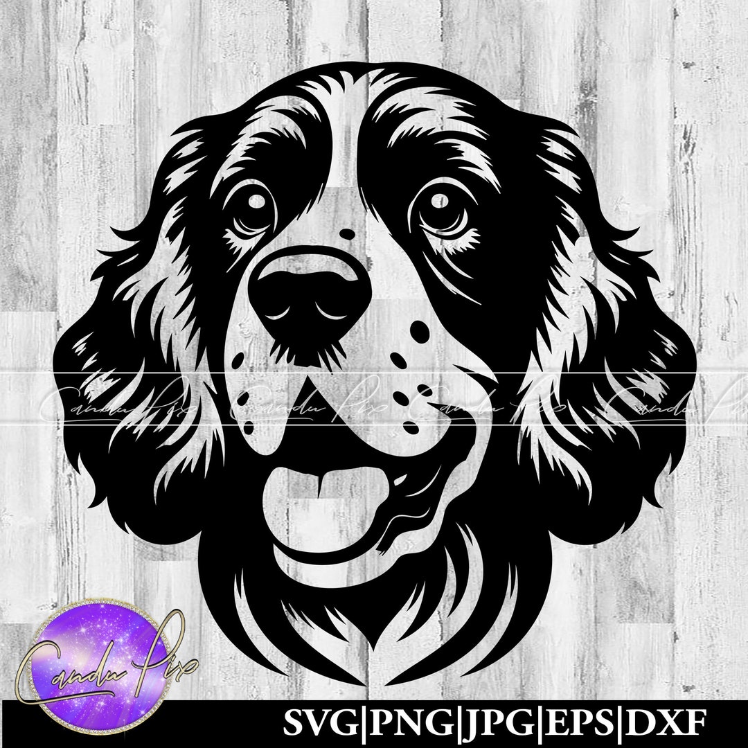 Clumber Svg, Spaniel Dog Svg, Clumber Png, Spaniel Dog Png, Dog ...