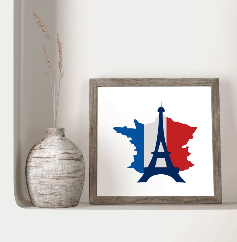 France Map Svg France Flag Svg France Map Png France Flag | Etsy