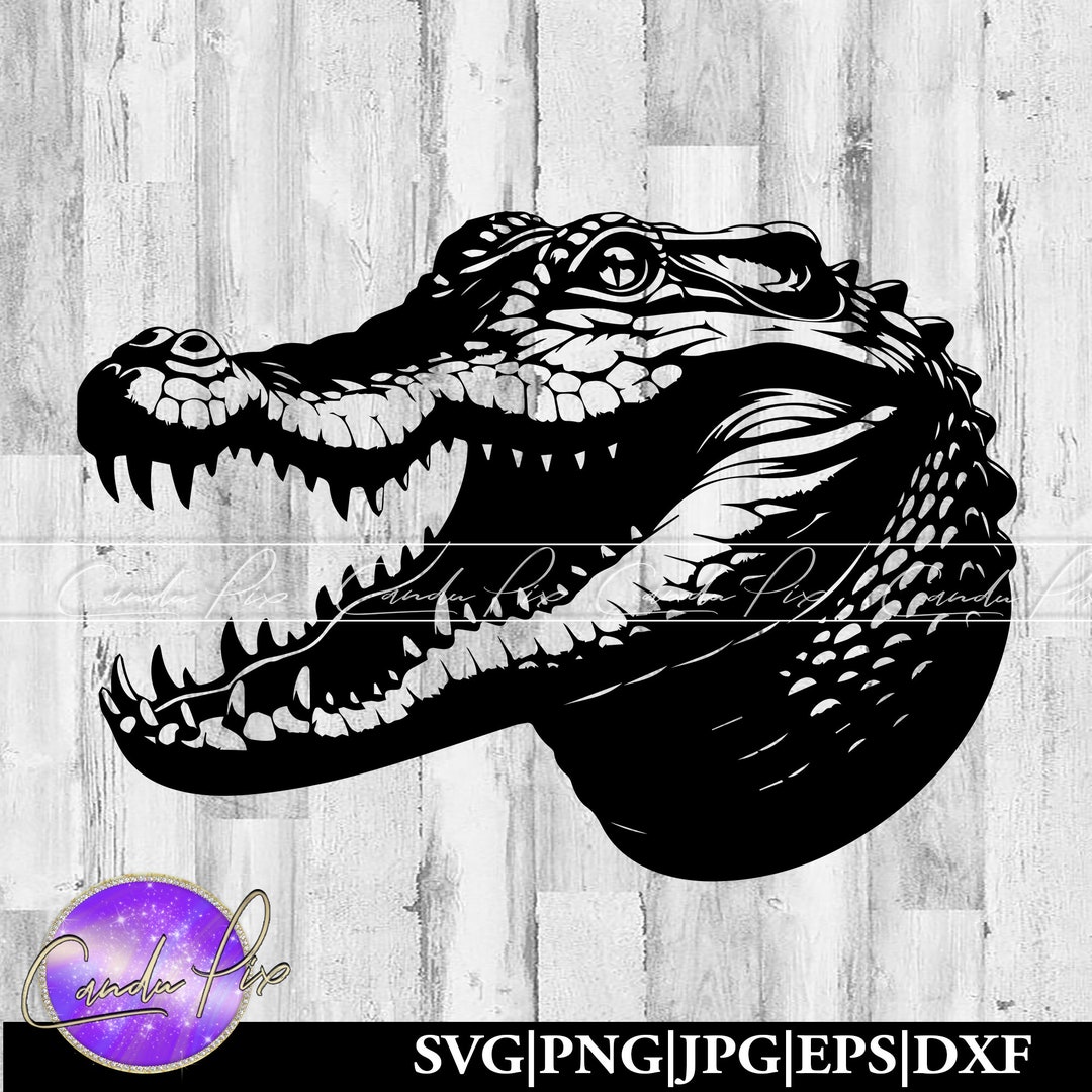 Crocodile Svg, Reptile Svg, Crocodile Png, Reptile Png, Crocodile Dxf ...