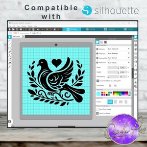 Dove Svg, Bird Svg, Dove Png, Bird Png, Dove Dxf, Bird Dxf, Soulmate ...