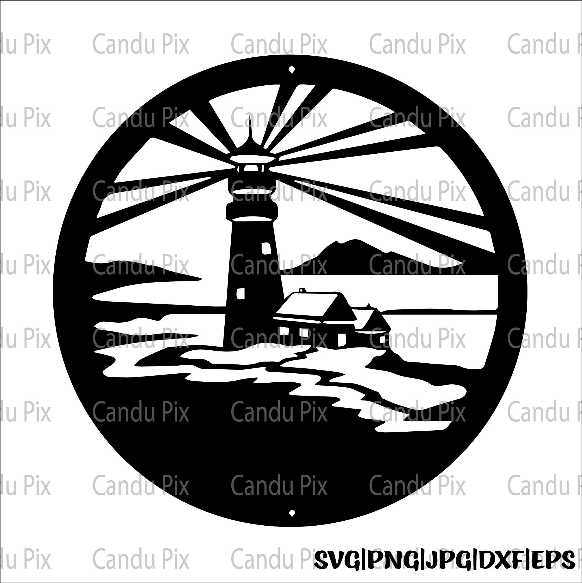 Lighthouse Svg, Beach Svg, Lighthouse Png, Beach Png, Cricut ...