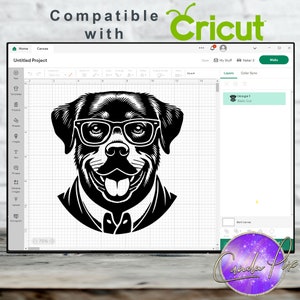 Rottweiler Svg, Nerdy Svg, Rottweiler Png, Nerdy Png, Cute Dog Svg ...