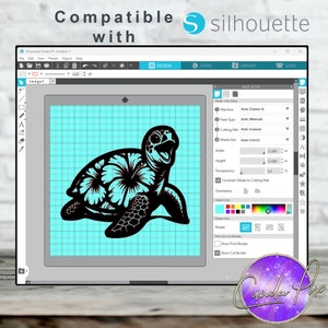 Sea Turtle Svg, Hibiscus Svg, Sea Turtle Png, Hibiscus Png, Hawaii Trip ...