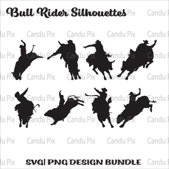 Bull Rider Svg Rodeo Svg Bull Rider Png Rodeo Png Western - Etsy UK