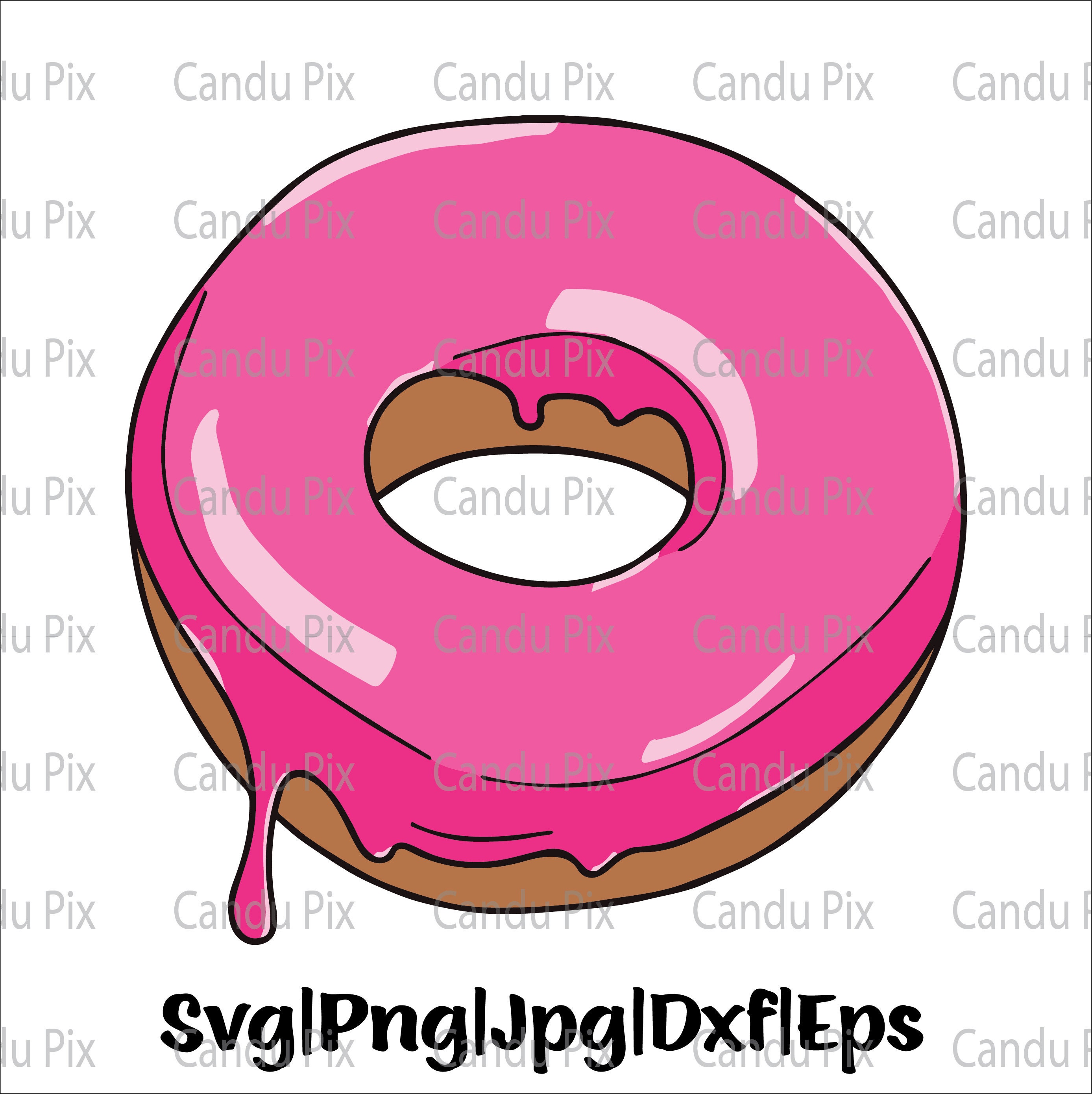Donut Svg Pastry Donut Svg Sweets Donut Svg Png Eps Jpg - Etsy