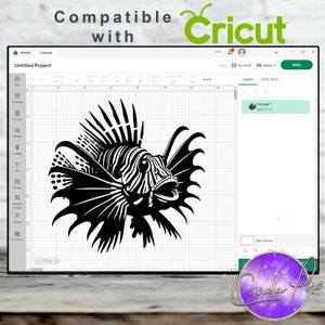 Lionfish Svg, Lionfish Png, Beach Svg, Beach Png, Sea Salt Png, Sea ...