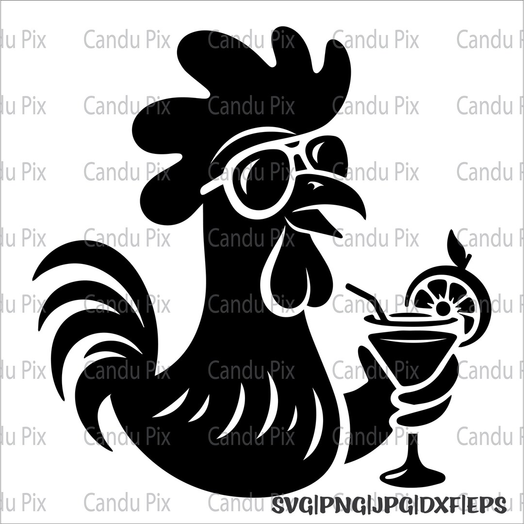 Hen Cocktail Svg, Party Svg, Hen Cocktail Png, Party Png, Hen Cocktail ...