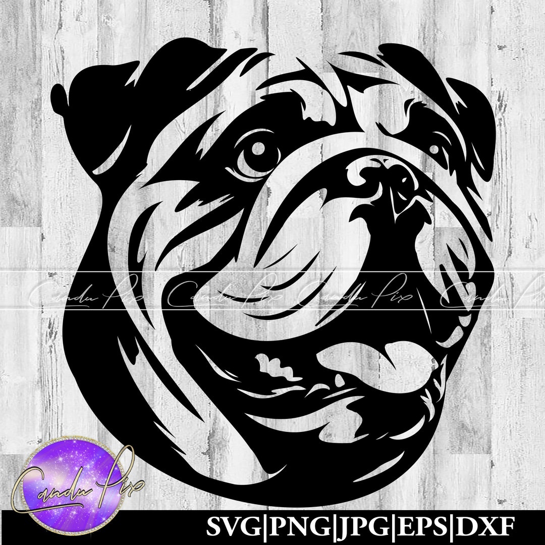 English Svg, Bulldog Dog Svg, English Png, Bulldog Dog Png, Dog ...