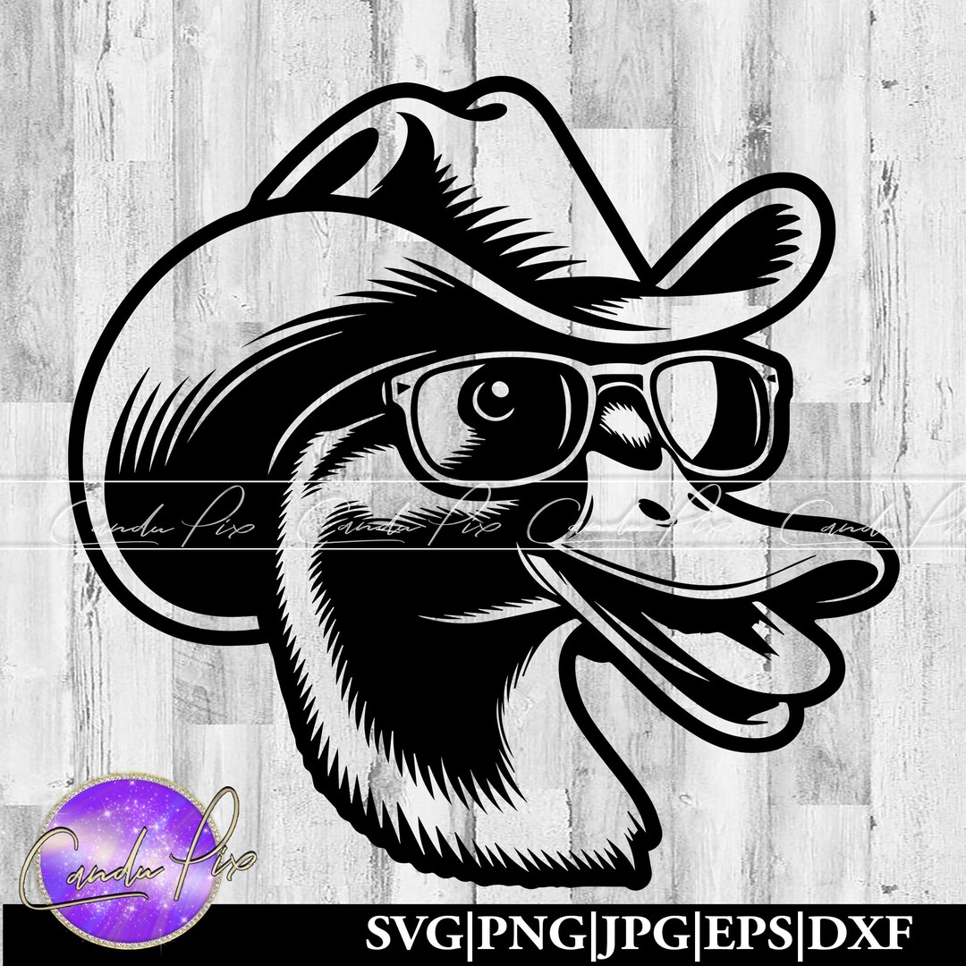 Western Cowboy Svg, Duck Svg, Western Cowboy Png, Duck Png, Sunglasses ...