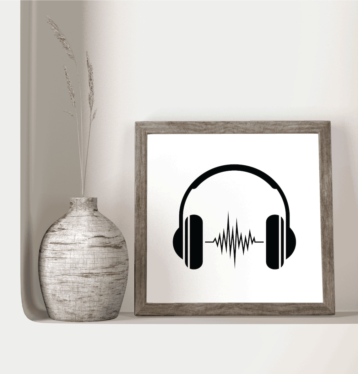 Headphone Svg Soundwaves Svg Headphone Png Soundwaves Png - Etsy