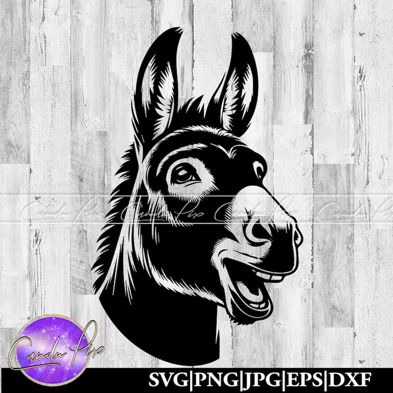 Donkey Svg - Etsy