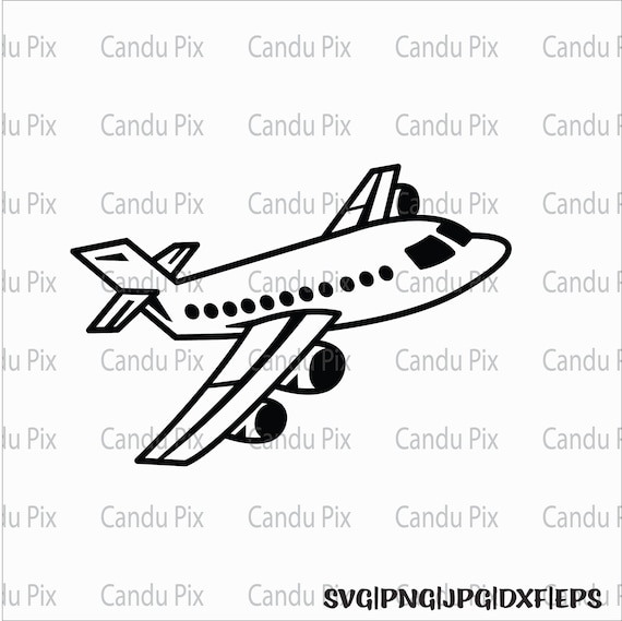 Flying Jet Svg Airplane Svg Flying Jet Png Airplane Png | Etsy