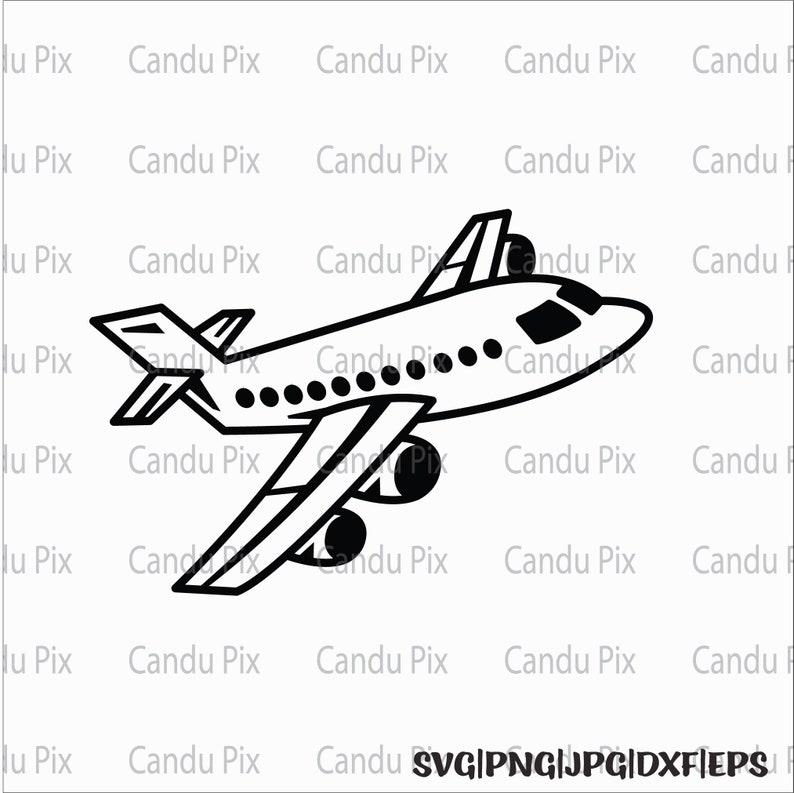 Flying Jet Svg Airplane Svg Flying Jet Png Airplane Png | Etsy