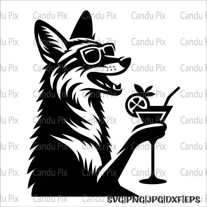 Coyote Svg, Sunglasses Svg, Coyote Png, Sunglasses Png, Coyote Dxf ...