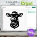 Cow Svg, Heifer Svg, Cow Png, Heifer Png, Farm Png, Farm Svg, Funny ...