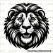 Lion Animal Svg, Head Svg, Lion Animal Png, Head Png - Etsy