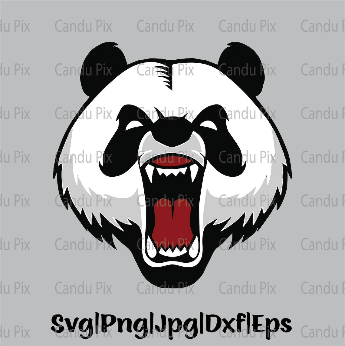Angry Panda Bear Svg Bear Panda Svg Cute Panda Svg Png Eps - Etsy