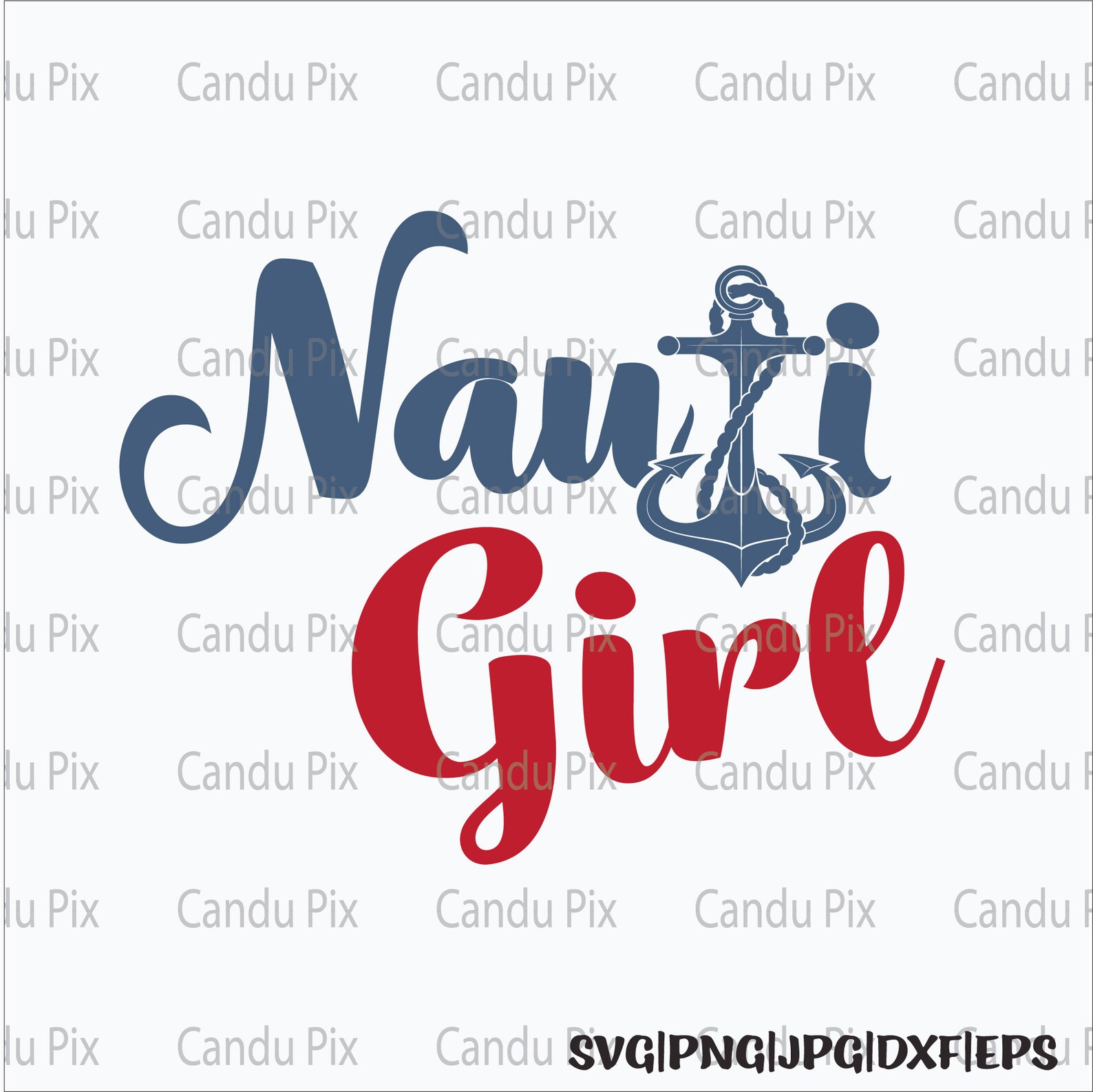 Nauti Girl Svg, Anchor Svg, Nauti Girl Png, Anchor Png, Anchor Svg Png ...