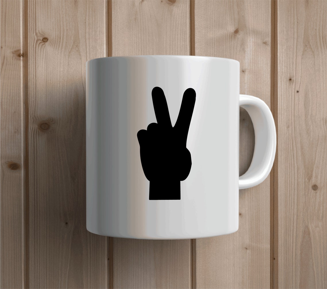 Peace Sign Language Svg Peace Sign Svg Peace Sign Png Peace - Etsy Canada