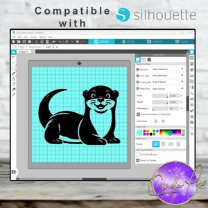 Otter Svg, River Otter Svg, Otter Png, River Otter Png, Svg Png Dxf Eps ...