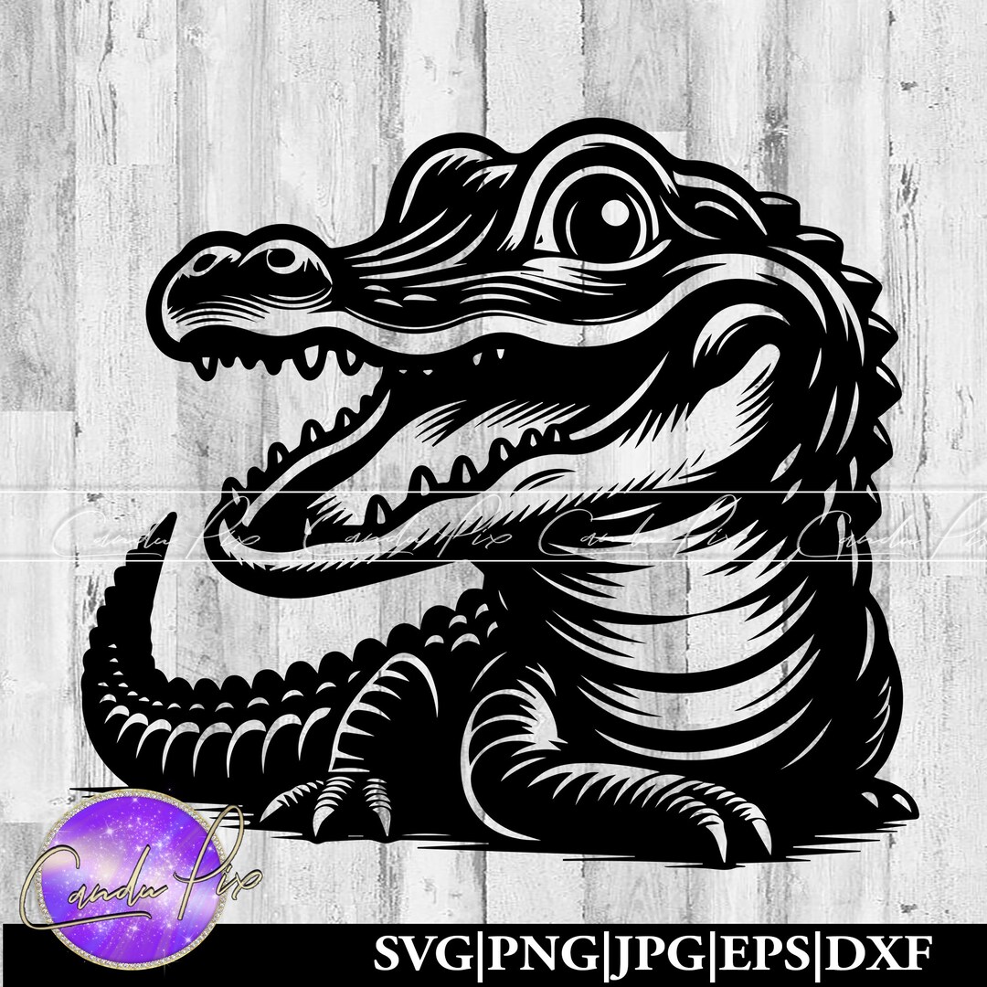 Alligator Svg, Reptile Svg, Alligator Png, Reptile Png, Alligator Dxf ...