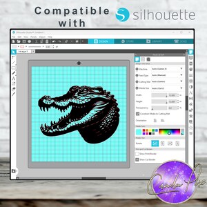 Crocodile Svg, Reptile Svg, Crocodile Png, Reptile Png, Crocodile Dxf ...