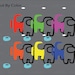 Among Us SVG & PNG, Eps, Dxf, Jpg, Vector Clipart Layer by Color - Etsy