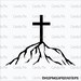 Cross Mountain Svg, Christian Svg, Cross Mountain Png, Christian Png ...
