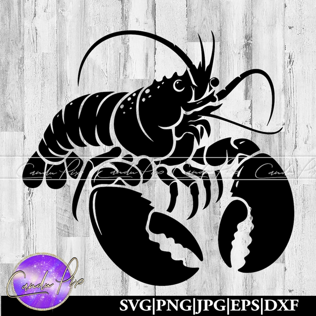 Lobster Svg, Lobster Png, Beach Svg, Beach Png, Sea Salt Png, Sea Salt ...