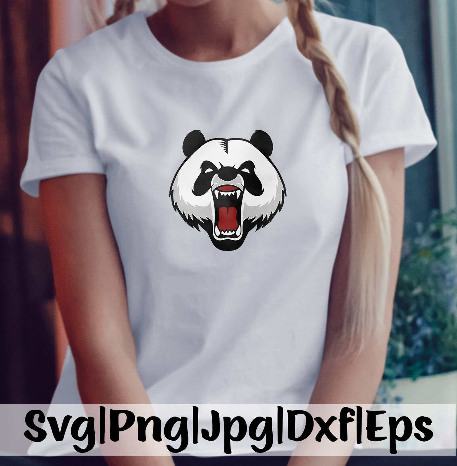 Angry Panda Bear Svg Bear Panda Svg Cute Panda Svg Png Eps - Etsy