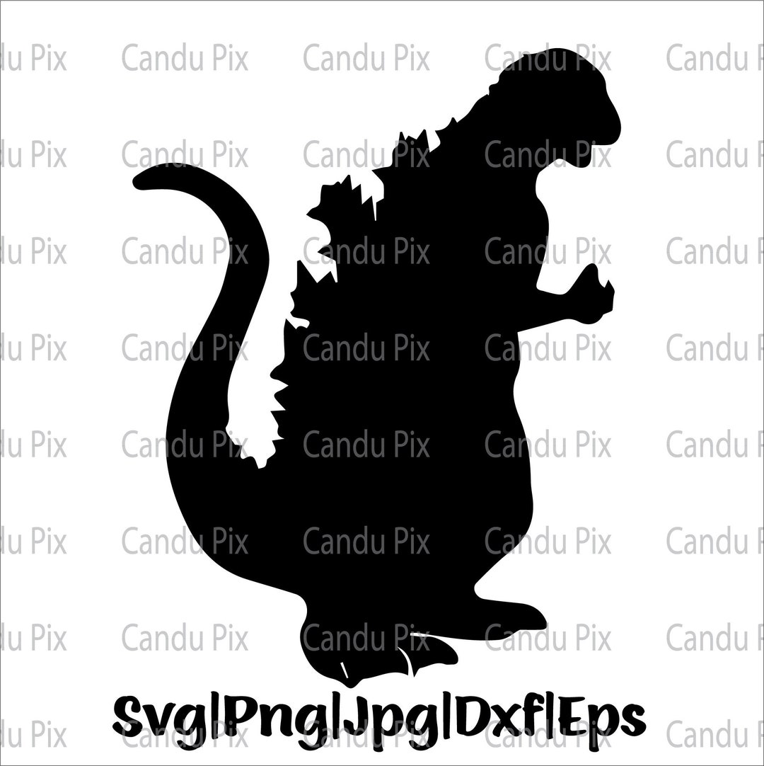 Godzilla Svg, Monster Svg, Godzilla Png, Monster Png, Cricut, Godzilla ...