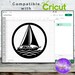 Sailboat Svg, Sailboat Png, Beach Svg, Beach Png, Sea Salt Png, Sea ...