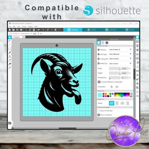 Comical Goat Svg, Billy Goat Svg, Comical Goat Png, Billy Goat Png ...