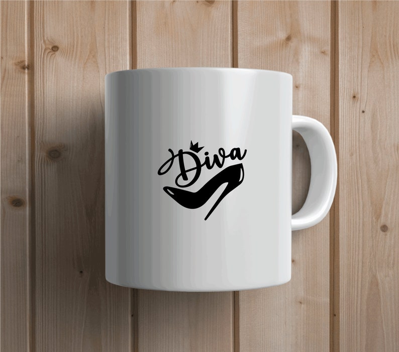 Diva Stiletto Heels Crown Svg Diva Svg Diva Heels Png Diva - Etsy