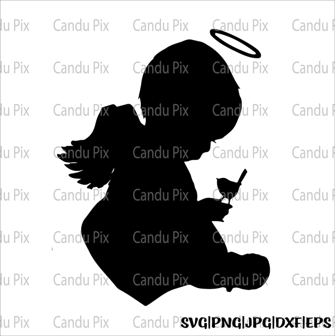 Baby Angel Svg, Baby Svg, Baby Angel Png, Baby Png, Cricut, Baby Angel ...